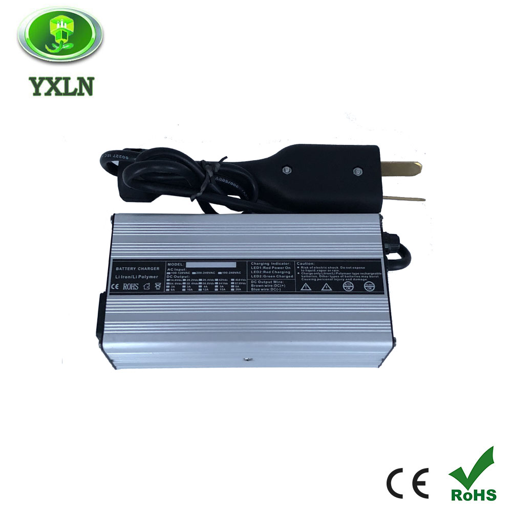 Rohs 5a 36v golf cart battery charger with 2 crowfoot plug